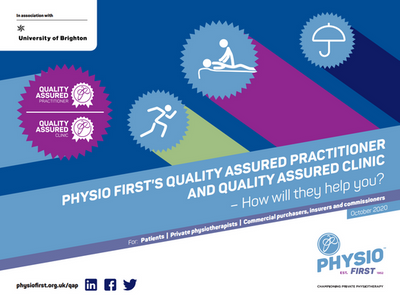Physio First | Quality in private physiotherapy: how will they help you?